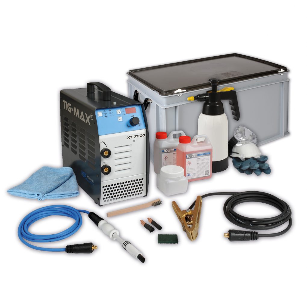 Aparat de curatare sudura inox HSF TIG-MAX® XT 7000 - Aparate sudura ...